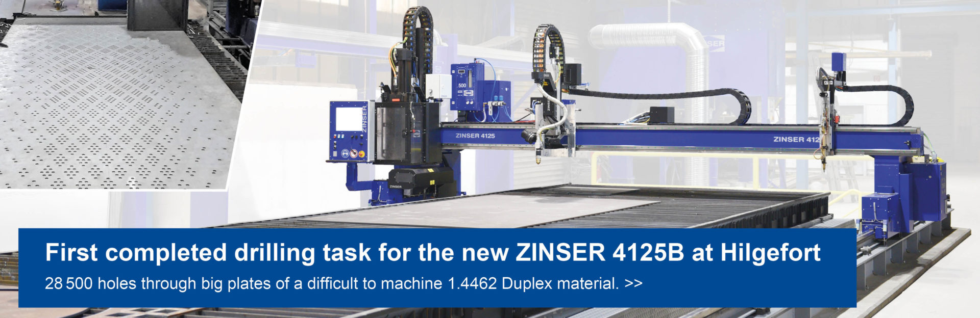 Zinser – Brennschneidmaschinen – Plasma, Autogen, Laser